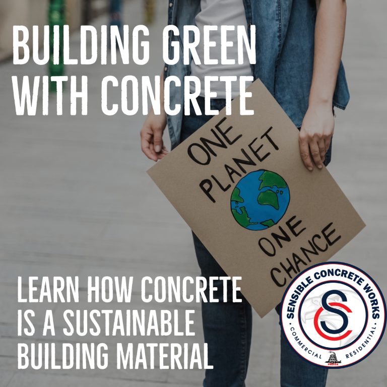BUILDING GREEN WITH CONCRETE - Sensible Concrete