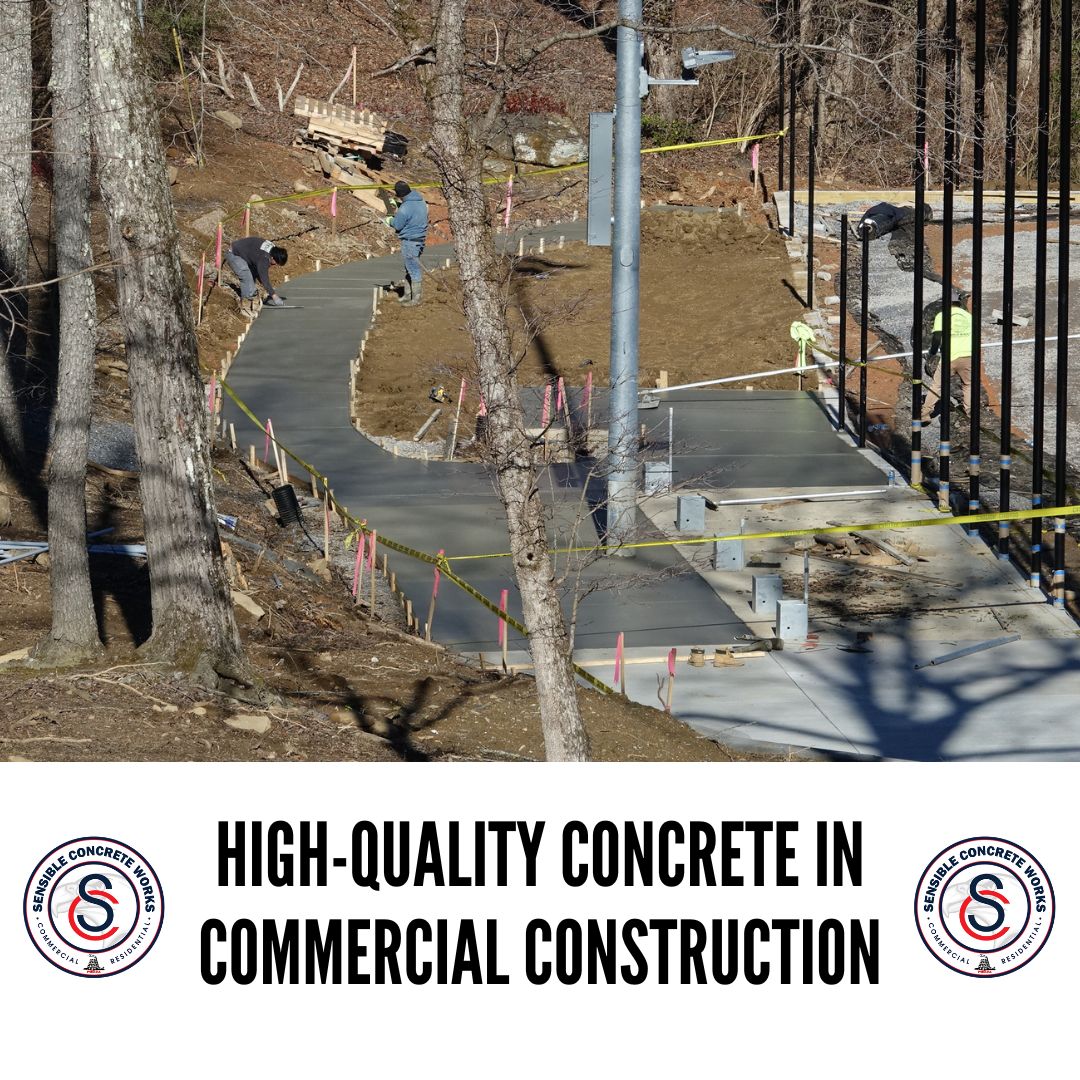 High-Quality Concrete in Commercial Construction - Sensible Concrete
